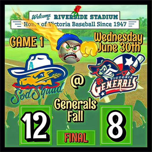 The Official Site of the Victoria Generals: News