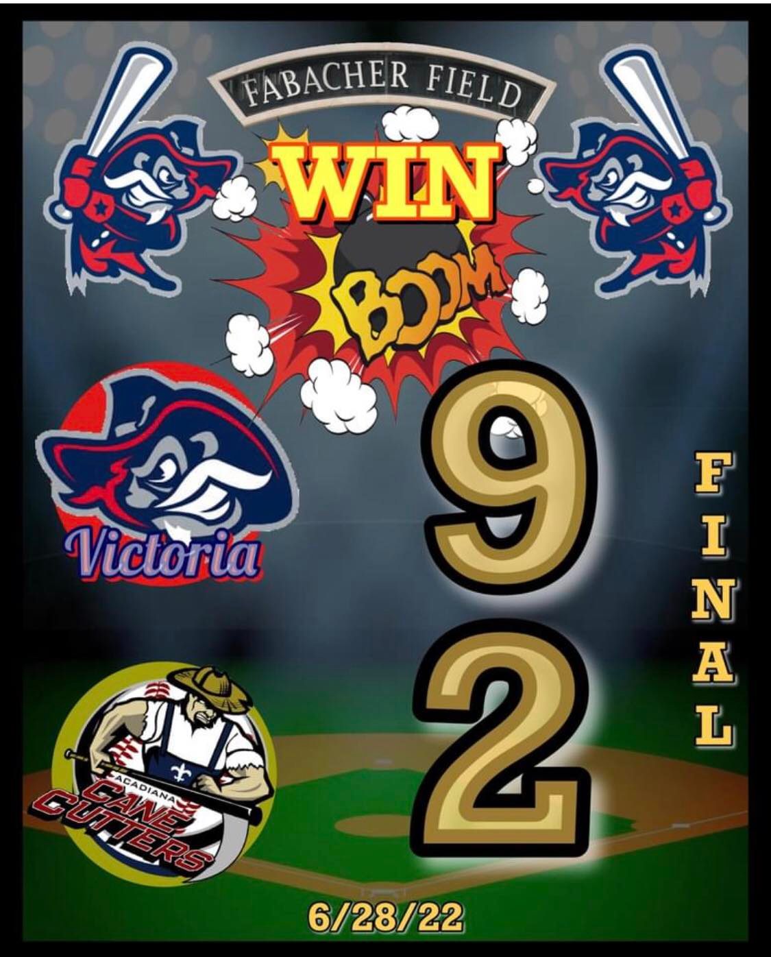 The Official Site of the Victoria Generals: News