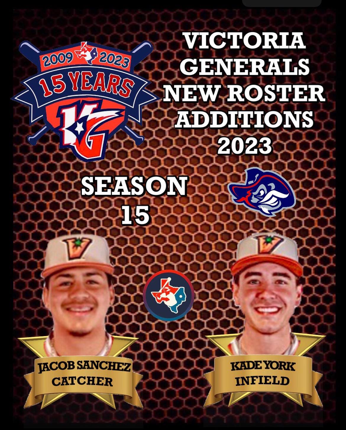 The Official Site of the Victoria Generals: News