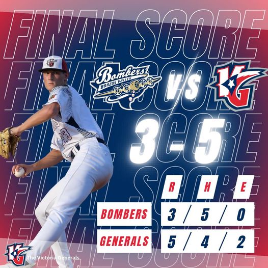 The Official Site of the Victoria Generals: News