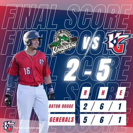 The Official Site of the Victoria Generals: News