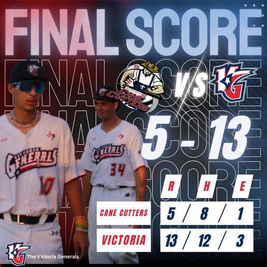 The Official Site of the Victoria Generals: News